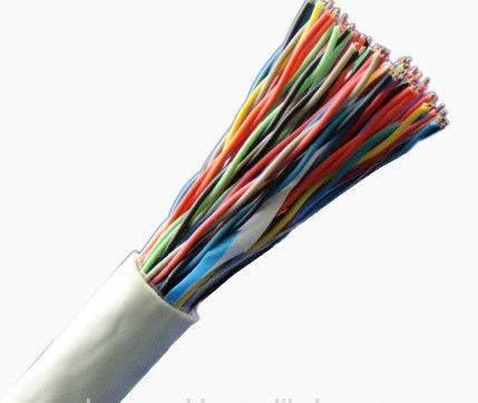 Indoor Unshielded Copper Wire , Cat3 150 Pair Telephone Cable 24AWG ...