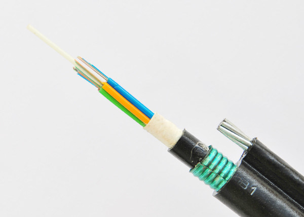 72 Core Fiber Optic Cable / GYTC8Y53 Armored Fiber Optic Cable G652D ...