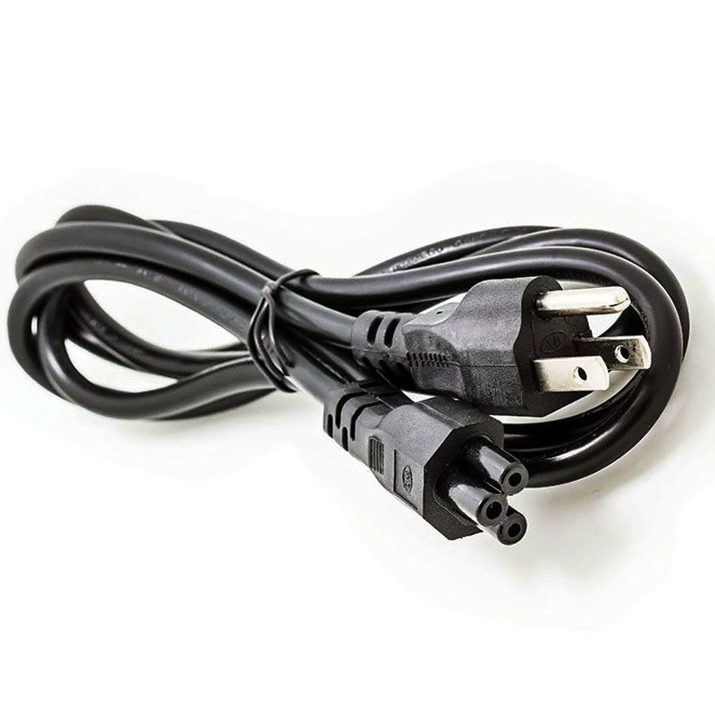 1.8m 3 PIN Laptop Power Cable US CCA Universal Laptop Power Cord
